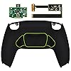 eXtremeRate Black Back Paddles Programable Rise Remap Kit for PS5 Controller BDM-010, Upgrade ...