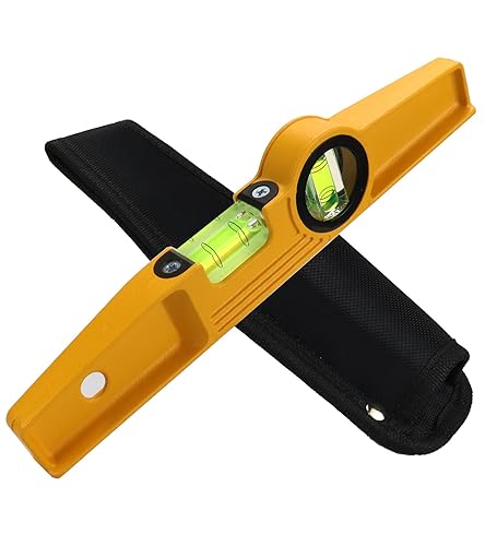 10 Inch Aluminum Die-Cast Magnetic Torpedo Level, Professional Magnetic ...