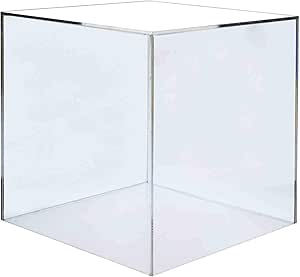 Amazon.com: Marketing Holders Pedestal Display Box Showcase Cube ...