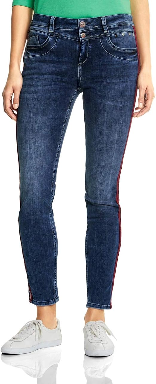 Street One Damen Slim Jeans: Amazon.de: Bekleidung