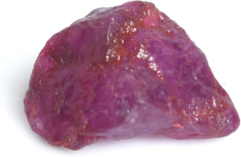 Gemhub Rubin aus Afrika 10.00 ct naturroh ungeschliffen roh Rubin mit ...