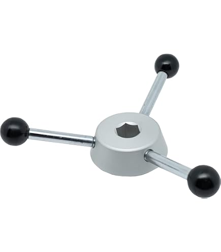 Quick Clamp Vise Handle Quick-Spin Speed Handle With Ball Bearing For 3 ...