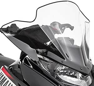 Amazon.com: Yamaha SR Viper Medium Snowmobile Windshield Clear 20.4 ...