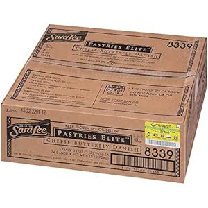 Amazon.com : Chef Pierre Elite Cheese Butterfly Danish, 4.75 Ounce ...