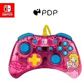 Amazon.com: PDP Gaming Super Mario Bros Princess Peach GameCube Wired ...