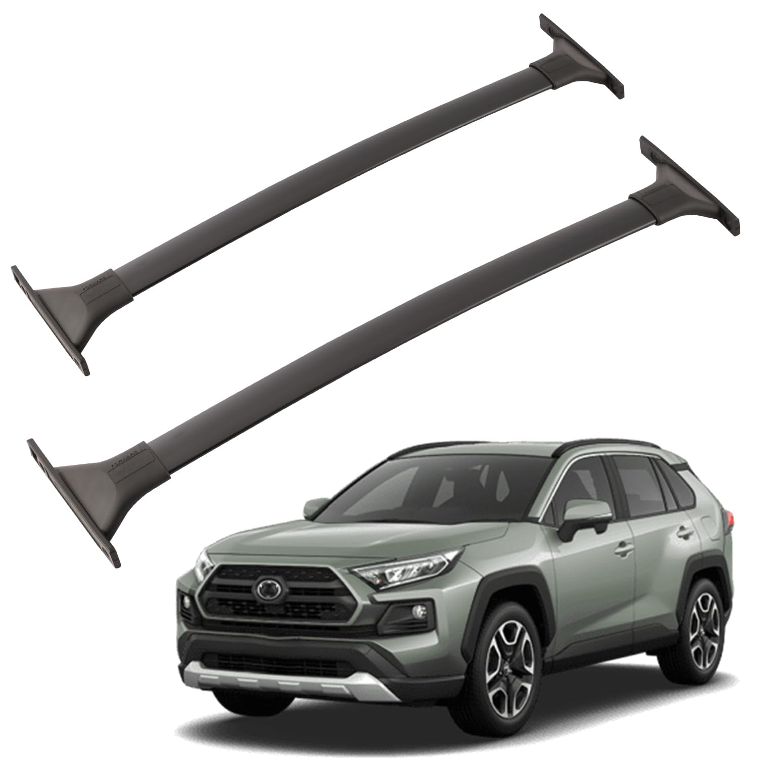 TUNTROL Roof Rack Crossbars for Toyota RAV4 2019-2023 TRD Adventure Off ...