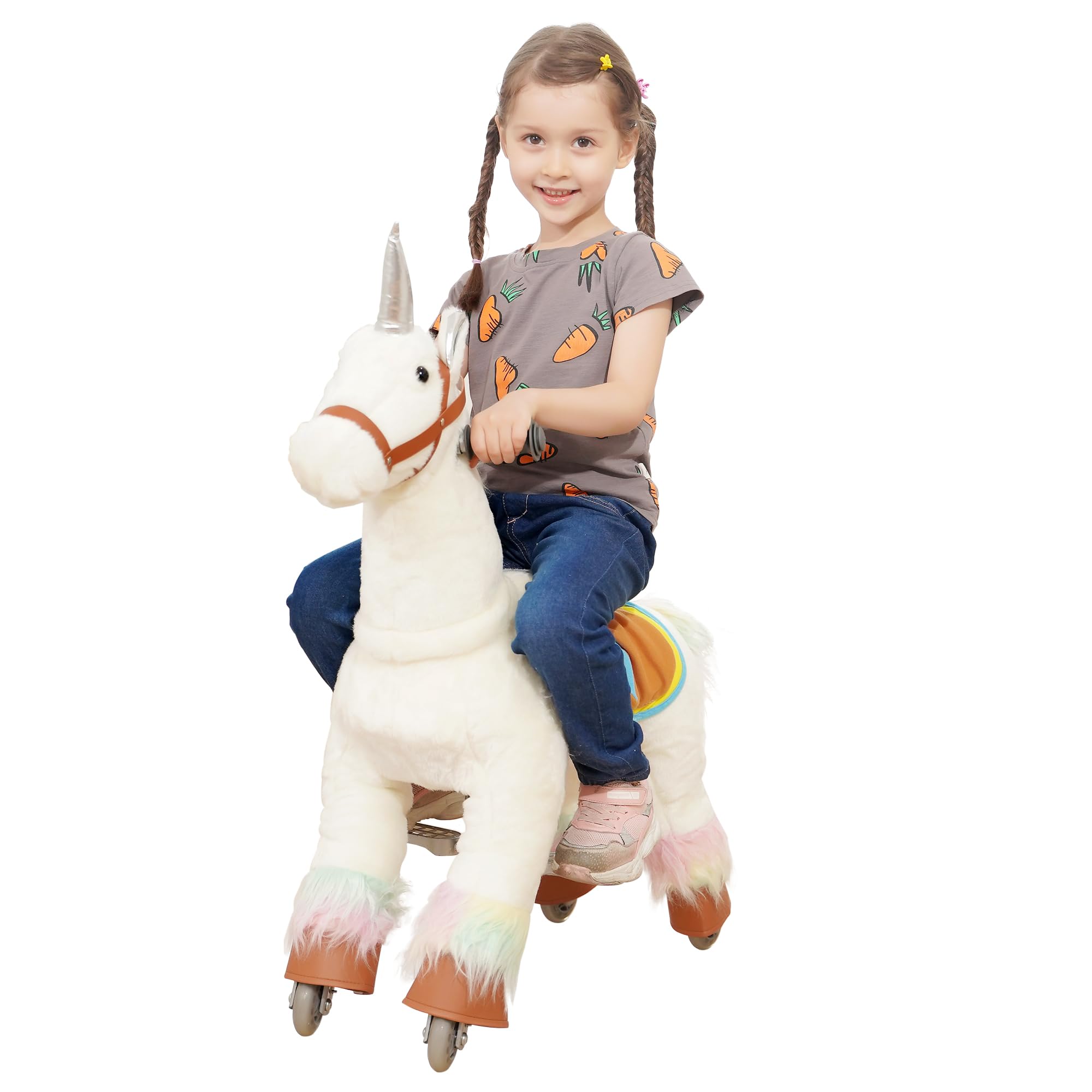 Mua Ride on Toy Unicorn Pony Rocking Horse Ride On Horse Mechanical ...