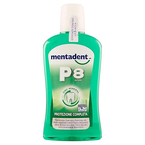 Mentadent Collutorio 500Ml: Amazon.it: Salute e cura della persona