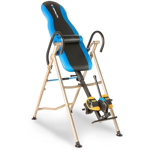 Exerpeutic 225SL Inversion Table with AIRSOFT No Pinch Ankle Holders ...