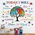 Amazon.com: Colorful Inspirational Wall Decals Motivational Quote Today ...