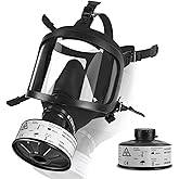 Amazon.com: AMZYXUAN Full Face Gas Mask, Gas Masks Survival Nuclear and ...