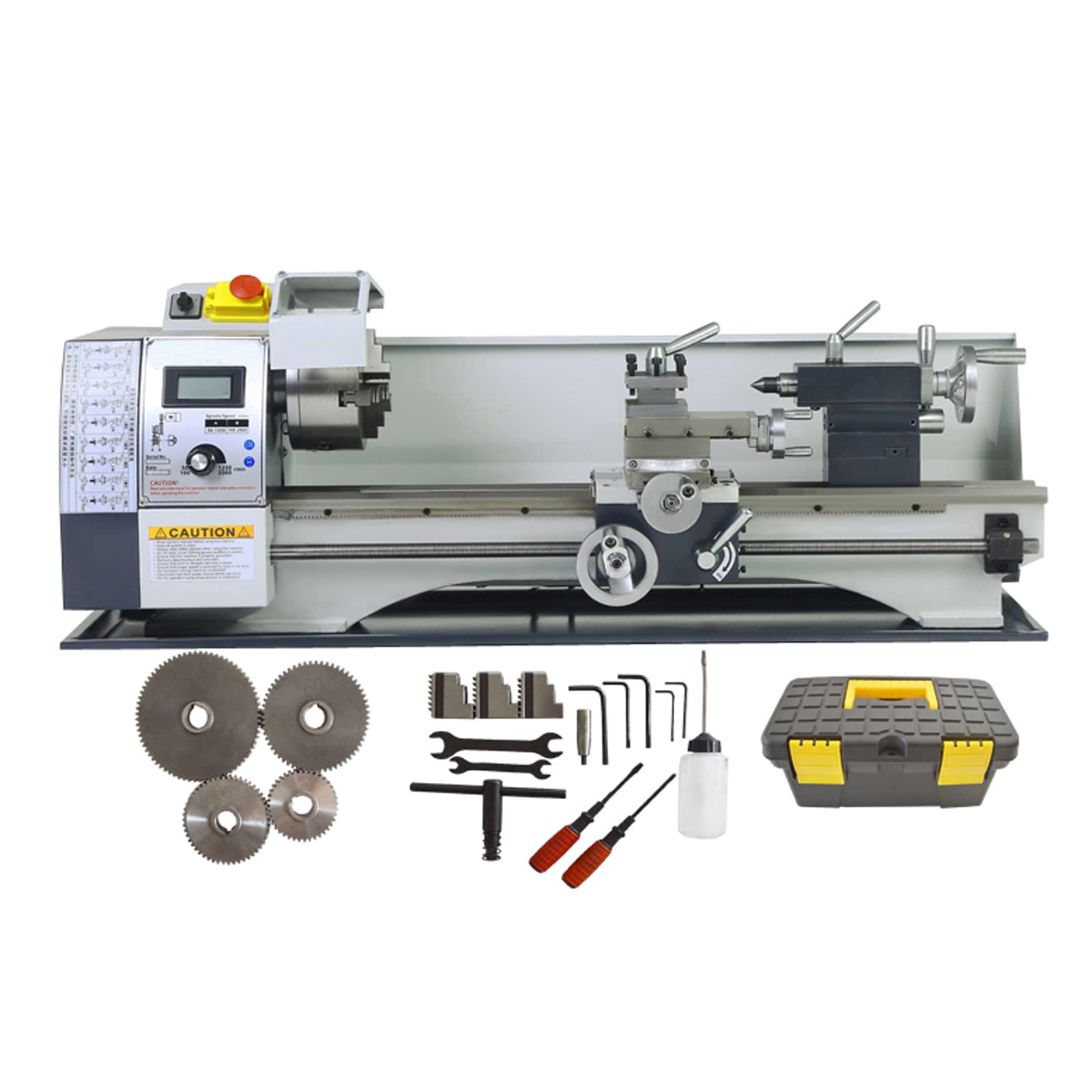 Mua INTBUYING Metal Lathe 8"X24" Benchtop Mini Lathe Machine Precision ...