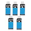 Gowoops 5 pcs Temperature Humidity Sensor Module for Arduino Raspberry Pi | Digital Measure DHT ...