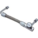 Amazon.com: Pirate Mfg Chrome 3/8" Fuel Line for Holley 3310 Series ...