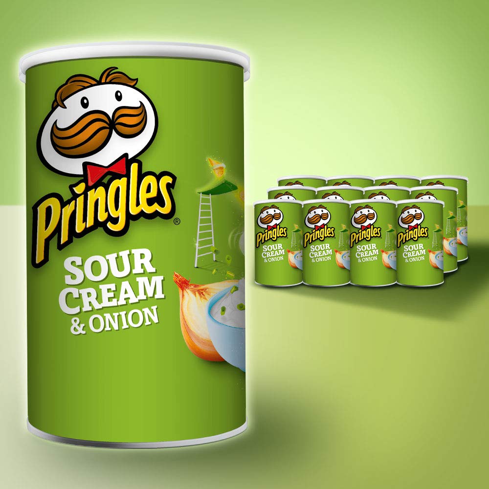 Pringles Sour Cream & Onion, 12 Pack (12 x 53g): Amazon.com.au: Grocery ...