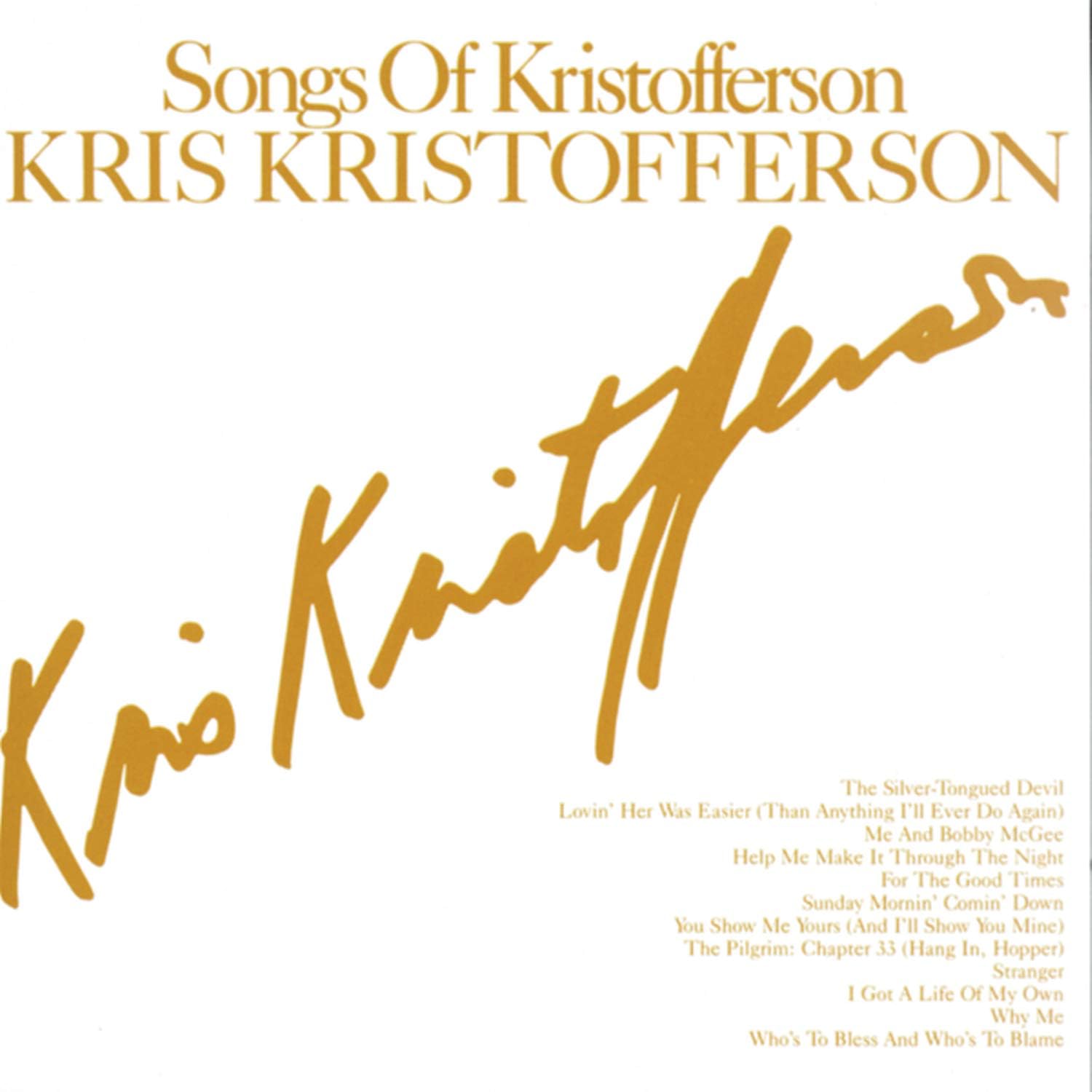 Songs of Kris Kristofferson: Amazon.co.uk: CDs & Vinyl