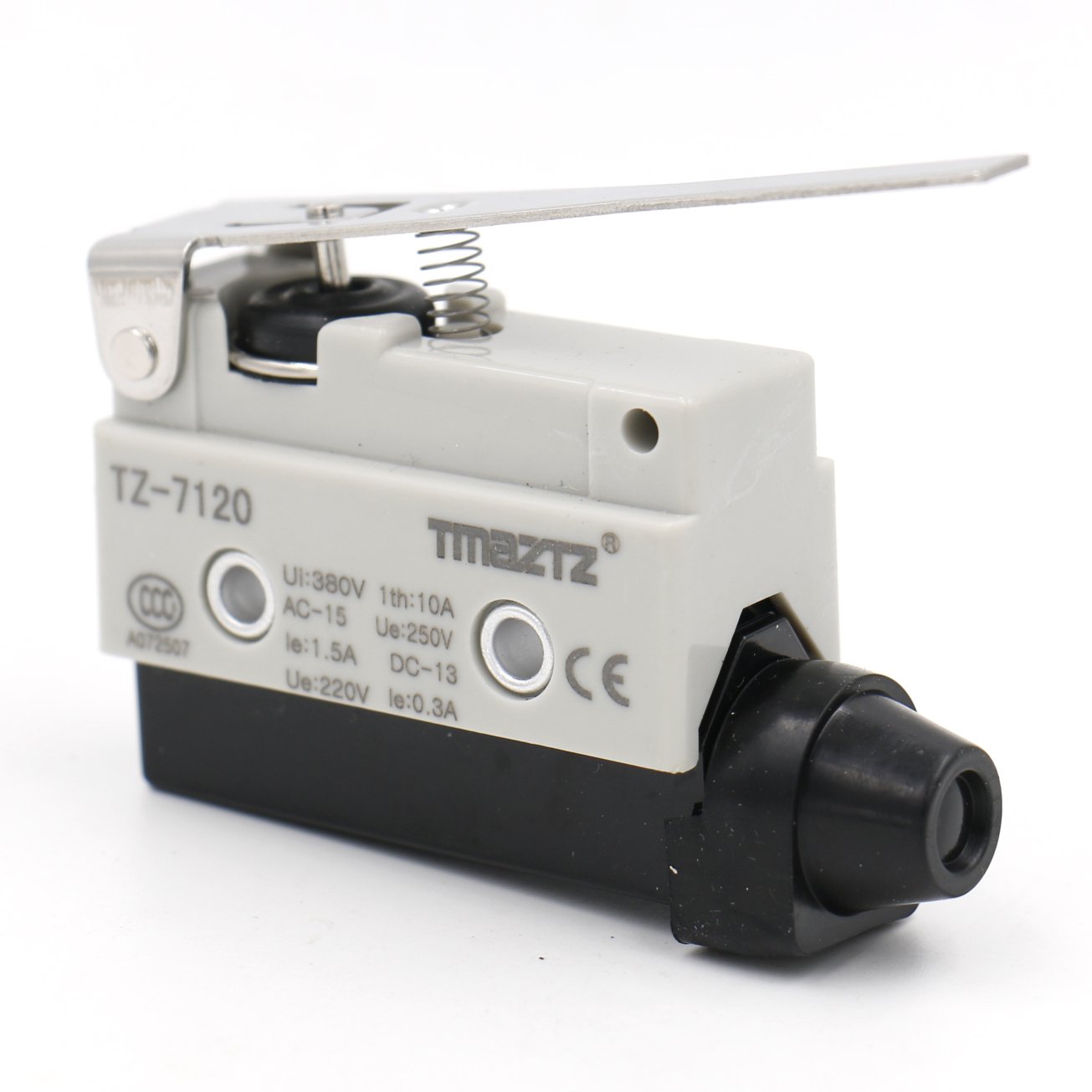 Heschen Horizontal limit switch TZ-7120 momentray hinge lever actuator AC 380V 10A single pole ...