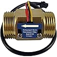 SENSTREE G1" Male Thread Brass Water Flow Sensor, Hall Effect Sensor ...