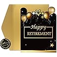 Amazon.com : LYXJYLP Large Retirement Greeting Card 13.8 x 21.2 inch ...