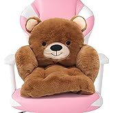Amazon.com: DOBUONO Cute Office Chair Cushion Leopard Gaming Chair ...