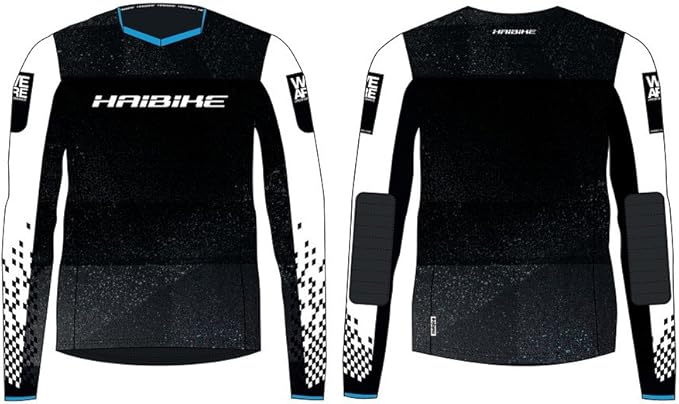 Haibike Freeride Shirt Langarm Gr. XL schwarz/weiß made by Maloja ...