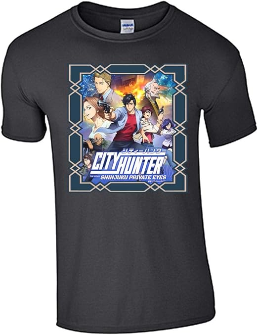 Amazon.com: City Hunter Anime Unisex T-Shirt [Tshirt] City Hunter-3 ...