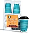 Amazon.com: Chinet Comfort Cup (16-Ounce Cups), 20-Count Cups & Lids ...