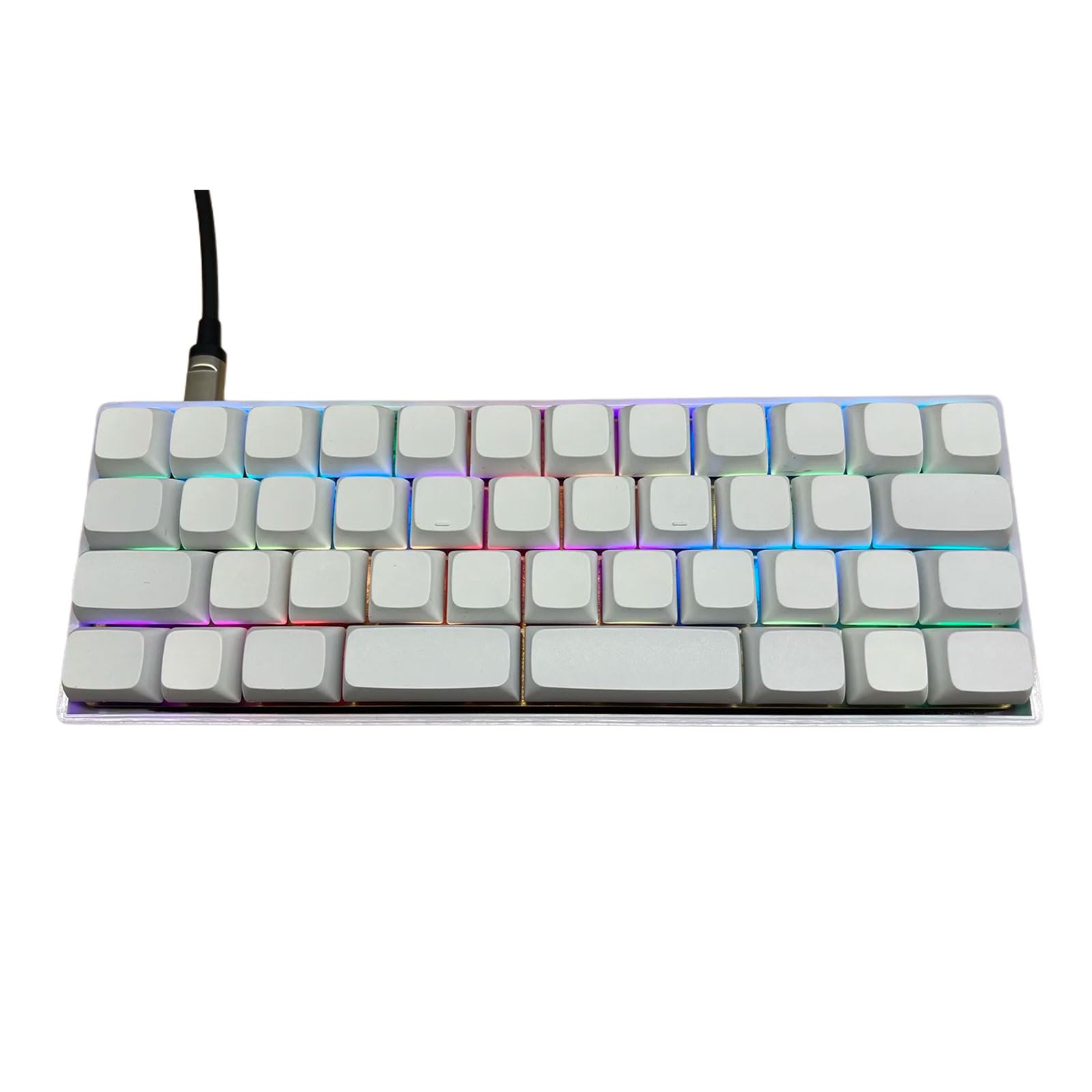 Mua 61 Keys PBT Blank Key Cap XDA Profile Gamer No Letters White Key ...