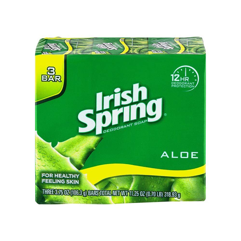 Amazon.com : Colgate Irish Spring Bath Soap Aloe44; Pack Of 6 : Beauty