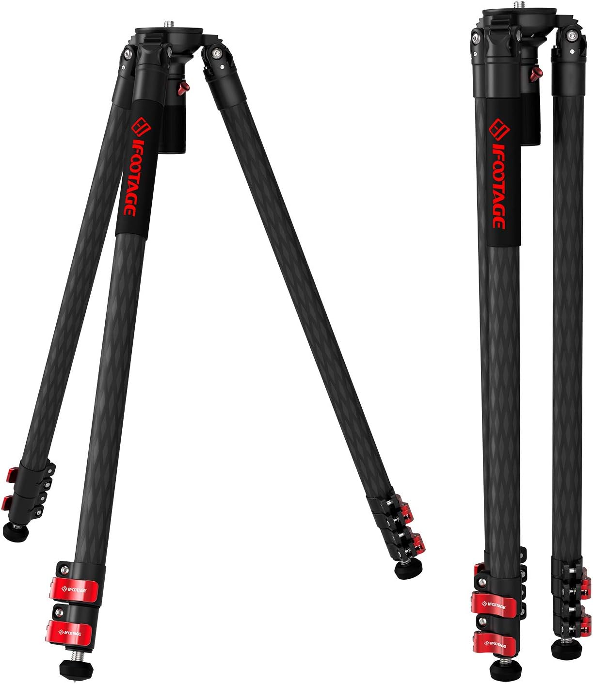 IFOOTAGE TC7 Tripod, 155cm Carbon Fiber Video Camera: Amazon.co.uk ...