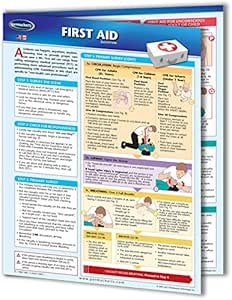 Amazon.com : First Aid Guide - Medical Quick Reference Guide by ...