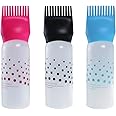 Amazon.com: Poitemsic 3pcs 6oz Hair Color Oiling Bottles Root Comb ...