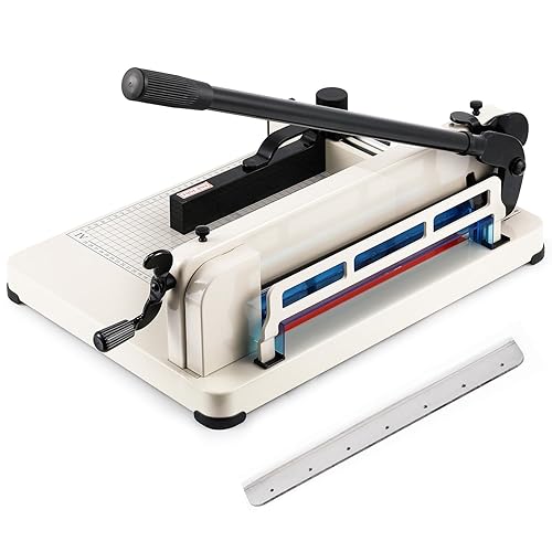 Heavy Duty A4 Paper Cutter 400 Sheet Thickness Cutting Capacity, 12 ...