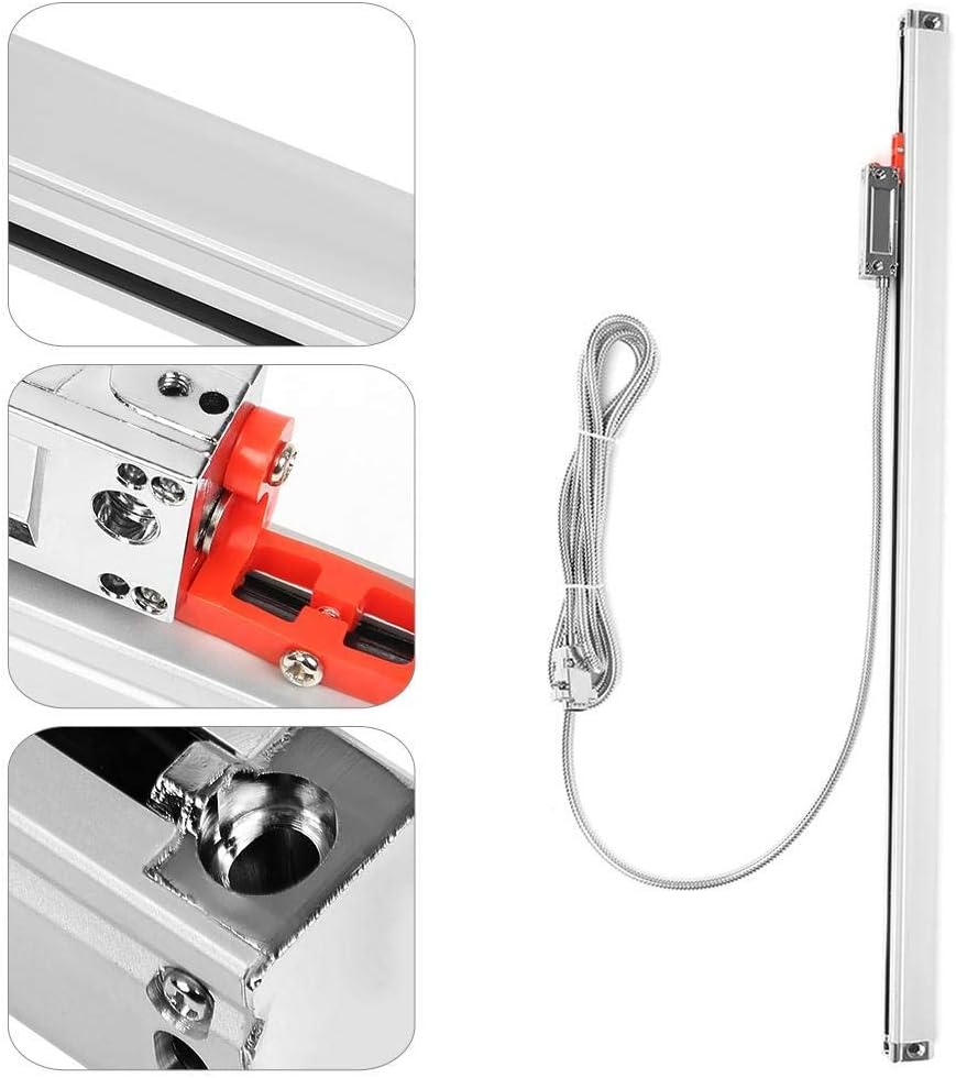 Lathes YUQIYU 670mm Lathe Linear Scale KA300 Milling Linear Grating Ruler High Accuracy Optical ...