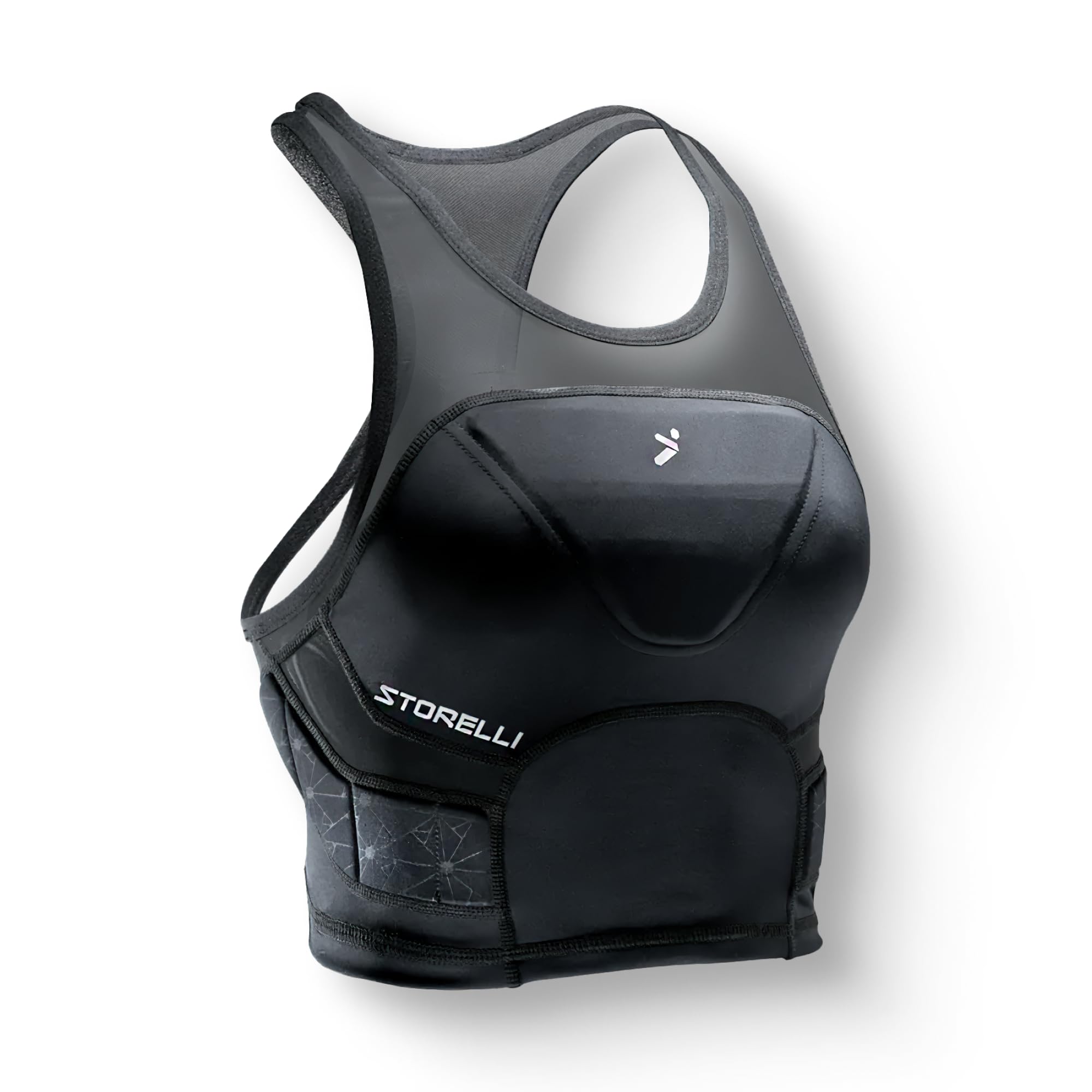 Storelli Women’s Bodyshield Crop Top, High-Impact Chest and Rib ...