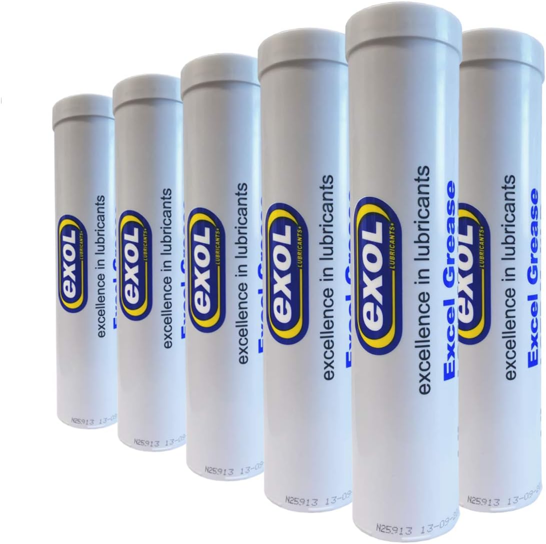 Multi Purpose Grease Cartridge EP2 Tube EXOL Lithium grease 400g (PACK ...