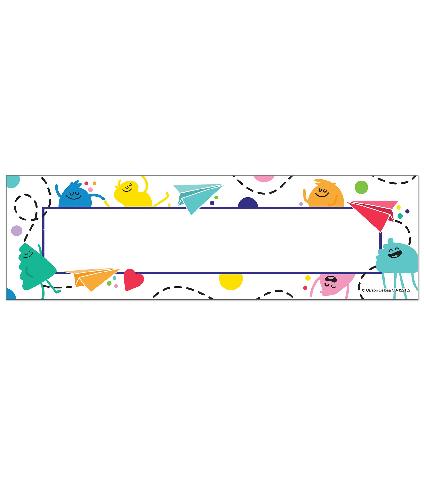 Mua Carson Dellosa Happy Place 36-Piece Classroom Nameplates, Colorful ...