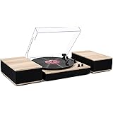 Amazon.com: MPK Bluetooth Record Player,Turntable HiFi System with ...