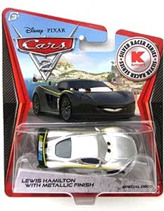Disney Pixar CARS 2 Exclusive 1:55 Die Cast Car SILVER RACER Lewis ...