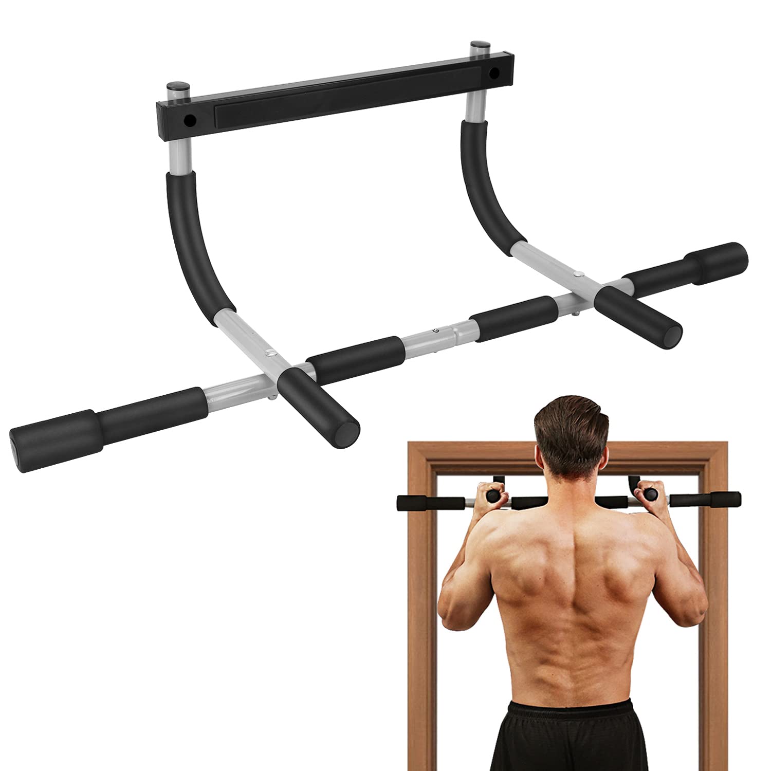 Mua Chin Up Bar Doorway Pull Up Exercise Bar Upper Body Workout ...