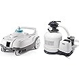 Amazon.com : Intex ZX100 Auto Pressure Side Pool Cleaner with Hose and ...
