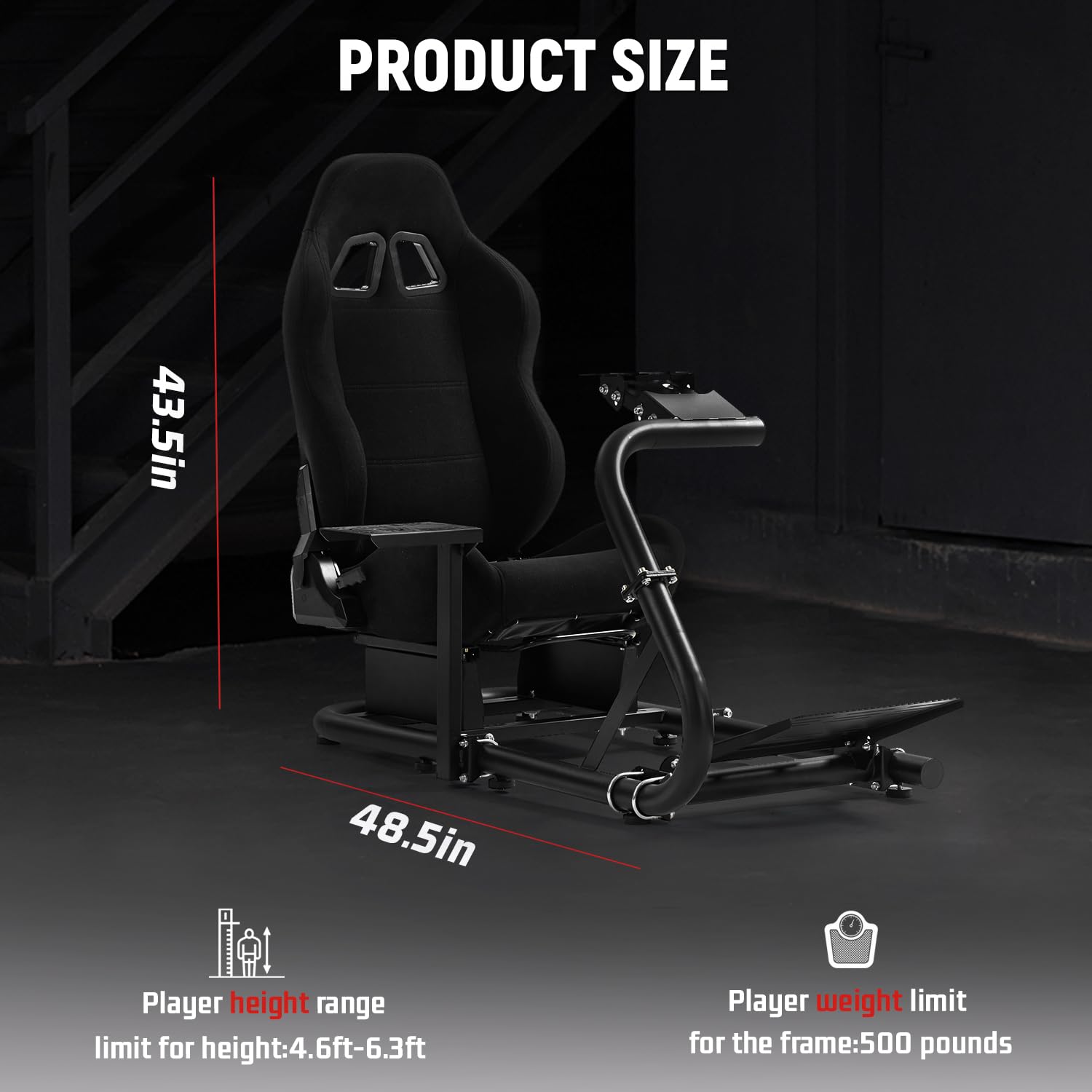 Mua Dardoo Racing Simulator Cockpit with Seat Adjustable Cockpit ...