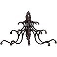 Amazon.com: Creative Co-Op Antique Cast Iron Wall Hooks in Rust Finish ...