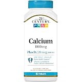 Amazon.com: 21st Century Calcium 600 mg +D Plus Minerals Chewable ...