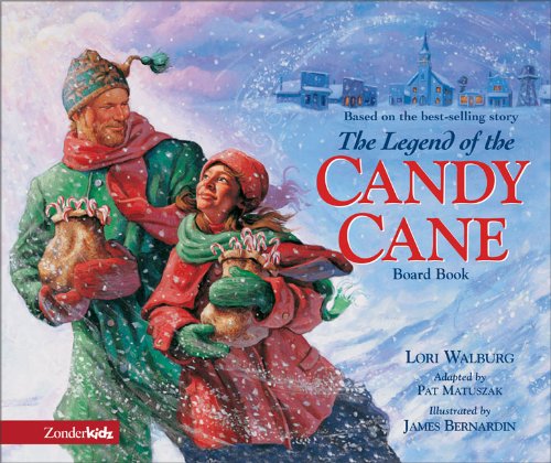 Amazon.com: Legend of the Candy Cane Board Book, The: 0025986704476 ...