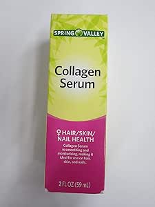 Amazon.com: Spring Valley Collagen Serum Hair, Skin and Nail, 2 fl oz ...