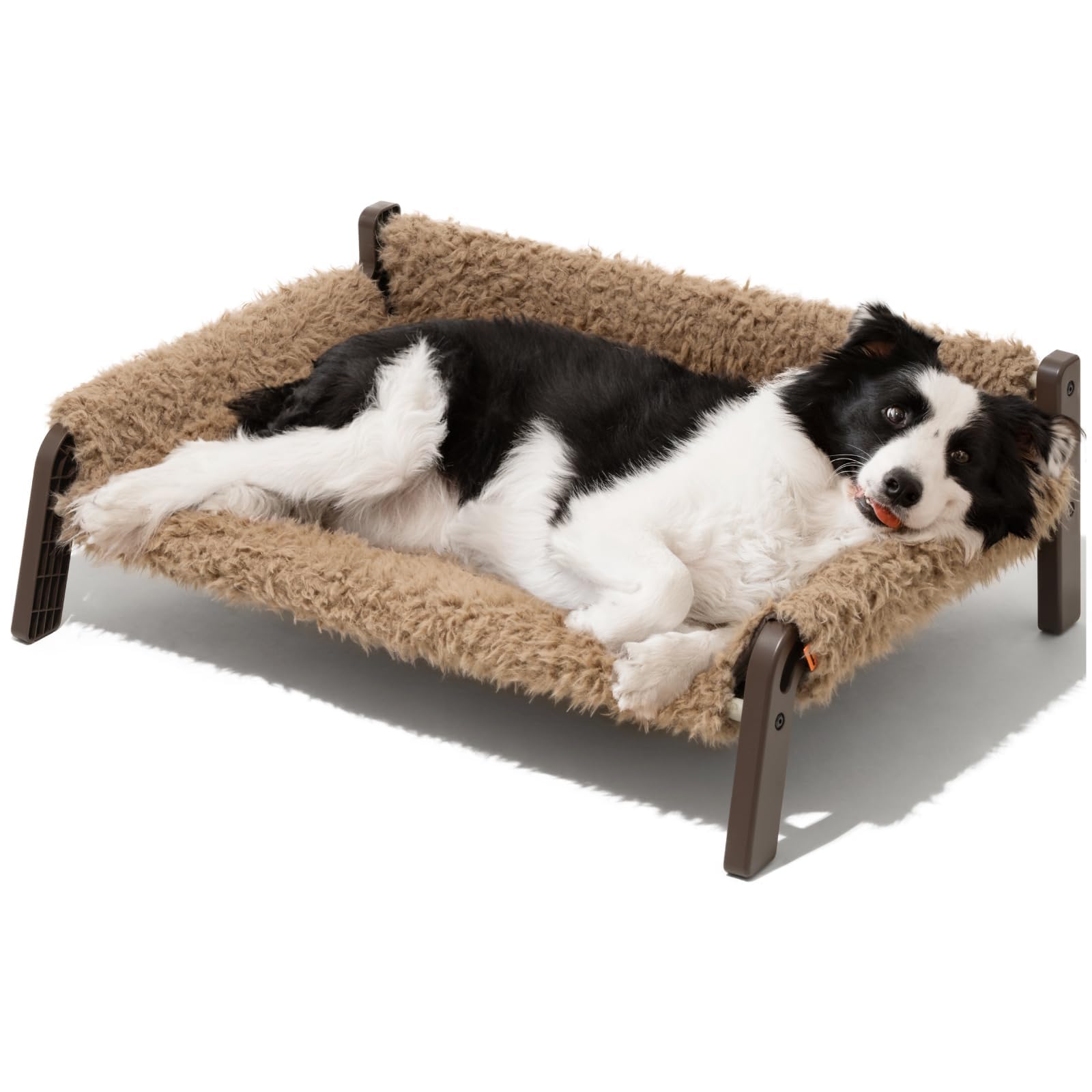 MEWOOFUN Elevated Dog Bed, Raised Dog Sofa with Non-Slip Bottom ...