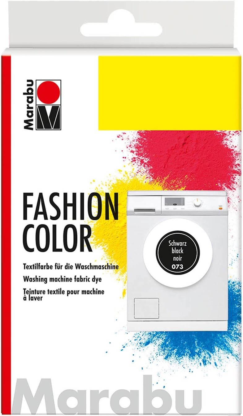 Marabu Fashion Colour Dye-Black, Fabric Spray, 14.5 x 15 x 1.8 cm ...
