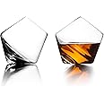 Amazon.com | Sempli Cupa-Rocks Clear Whiskey Glasses, Set of 2 in Gift ...