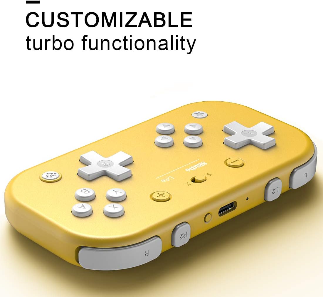 8BitDo Lite Bluetooth Gamepad for Nintendo Switch/Switch Lite, Wireless ...